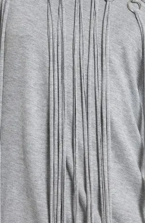 JADED LONDON Ophidian Fringe Jersey Minidress
