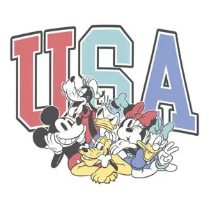 MICKEY & FRIENDS The American Dream Team T Shirt
