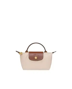 Longchamp Le Pliage Zipped Tote Bag - Nude