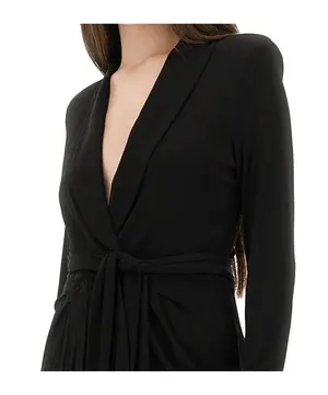 TOM FORD Long Sleeve Wrap Dress