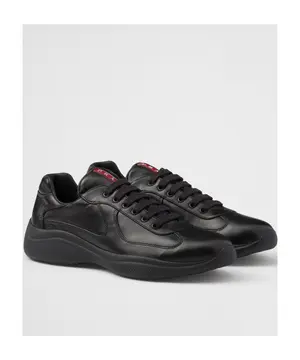 Prada America's Cup Nappa Leather Sneakers