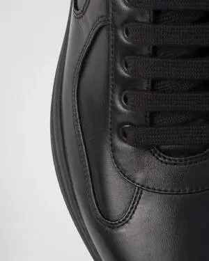 Prada America's Cup Nappa Leather Sneakers