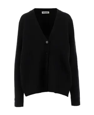 JIL SANDER V-neck Long-sleeved Cardigan
