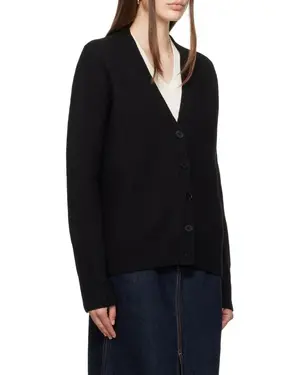 JIL SANDER V-neck Long-sleeved Cardigan