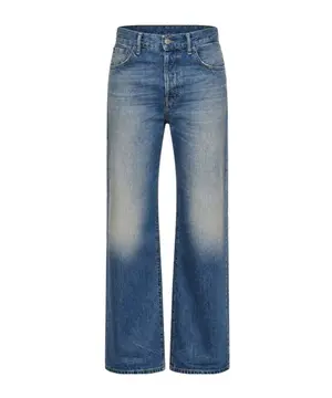 Acne Studios 2021f Regular Fit Jeans - Medium Blue