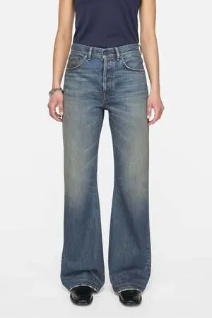 Acne Studios 2021f Regular Fit Jeans - Medium Blue