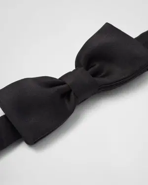 Prada Satin Bow-tie