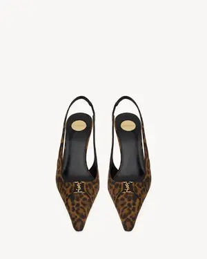 Saint Laurent Babylone Bretueil Slingback Pumps