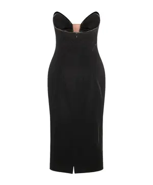 TOM FORD Strapless Midi Dress
