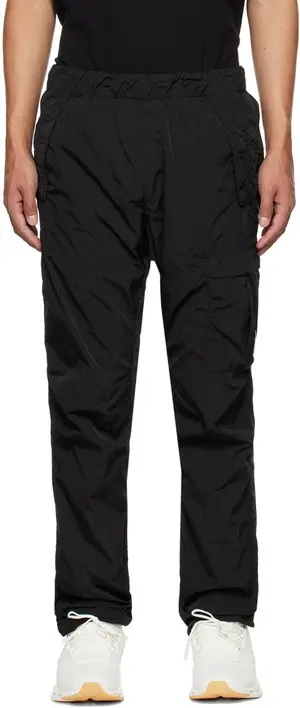 C.P. COMPANY Side Logo-plaque Detail Trousers