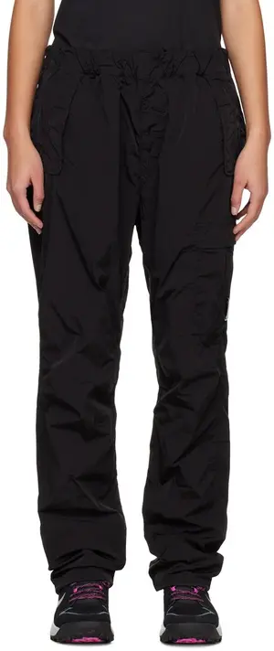 C.P. COMPANY Side Logo-plaque Detail Trousers