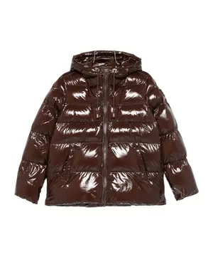 Pinko Zip-up Hooded Jacket - Red