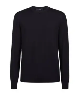 Sease Lasca Crewneck Jumper - Dark Blue