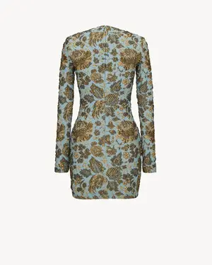 Saint Laurent Low-cut Mini Dress