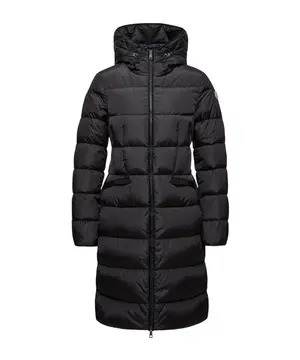 Moncler Avocette Hooded Long Down Jacket