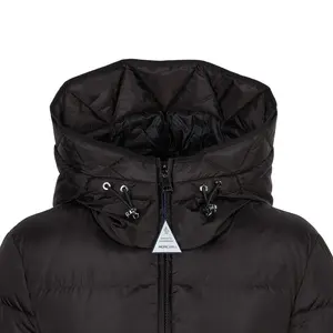 Moncler Avocette Hooded Long Down Jacket