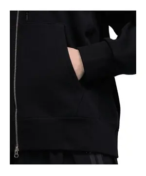 Nike Logo-embroidered Zip-up Hoodie