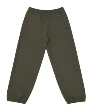 Nike Elastic-waist Casual Trousers - Green