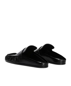 JIL SANDER Squared Toe Nappa Leather Mules