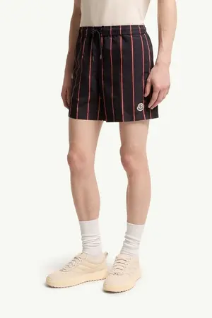 Moncler Striped Swim Shorts