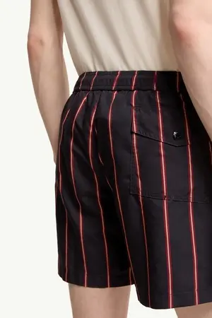 Moncler Striped Swim Shorts