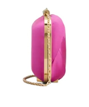 ROGER VIVIER Quilted Box Shoulder Bag - Pink