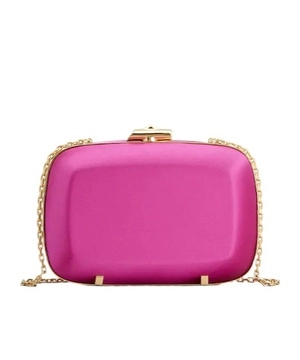 ROGER VIVIER Quilted Box Shoulder Bag - Pink
