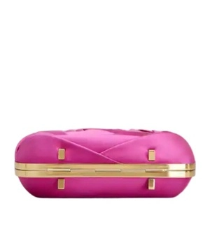 ROGER VIVIER Quilted Box Shoulder Bag - Pink