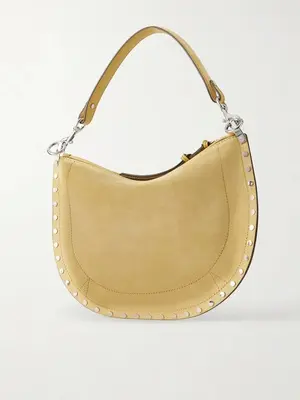 Isabel Marant Étoile Studded Suede Shoulder Bag