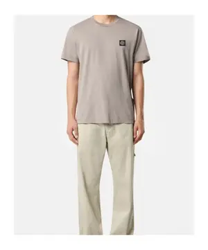 Stone Island Slim-fit T-shirt With Compass Patch