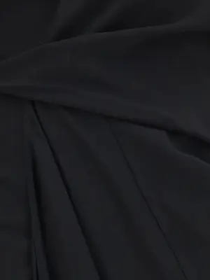 Rick Owens Wrap Draped Long Dress