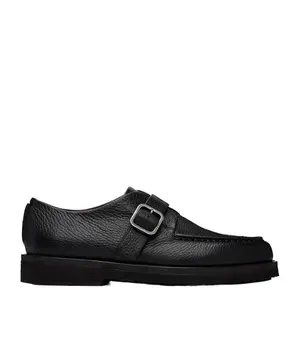 Marsèll Moccar Leather Loafers - Black