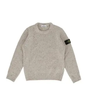 Stone Island Crew-neck Knit Top - Grey