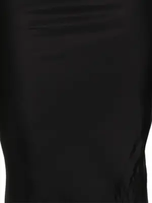 Rick Owens Coda Slim-fit Maxi Skirt - Black
