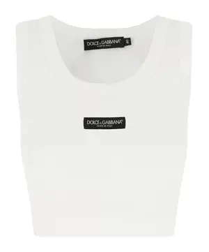 Dolce & Gabbana Sleeveless Vest - White