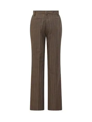 GANNI Pinstriped Slim Pants