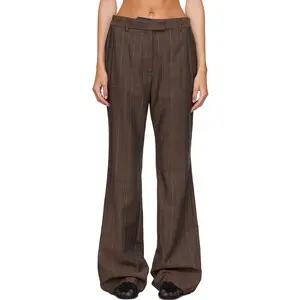 GANNI Pinstriped Slim Pants