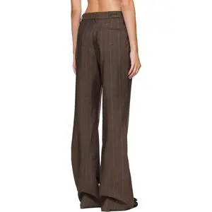 GANNI Pinstriped Slim Pants