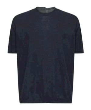 UMA WANG Short-sleeved Knit Top - Blue