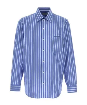 Balenciaga Logo-embroidered Shirt
