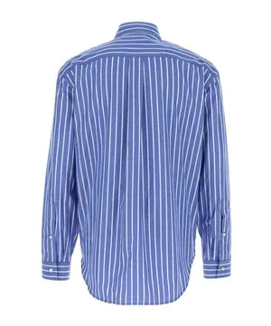Balenciaga Logo-embroidered Shirt