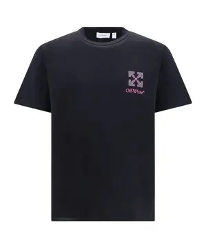 Off-White Short-sleeved T-shirt - Black