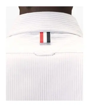 Thom Browne 4-bar Lobster-embroidered Shirt