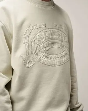 C.P. COMPANY Logo-embroidered Sweatshirt