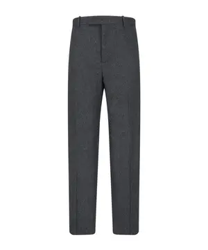 JIL SANDER Straight-leg Casual Trousers - Grey