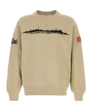GOLDEN GOOSE Graphic Printed Crewneck Sweatshirt