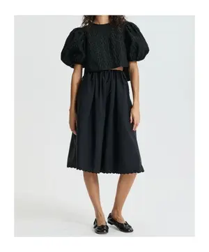 Cecilie Bahnsen Puff Sleeve Top