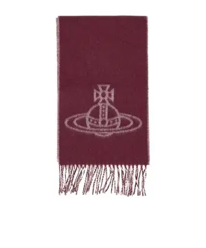 VIVIENNE WESTWOOD Orb Fringe Scarf