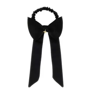 FERRAGAMO Elastic Hair Tie - Black