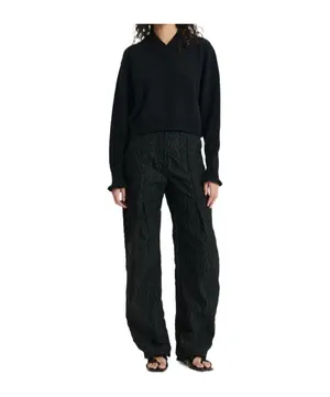 Cecilie Bahnsen Long-sleeved Knitwear - Black